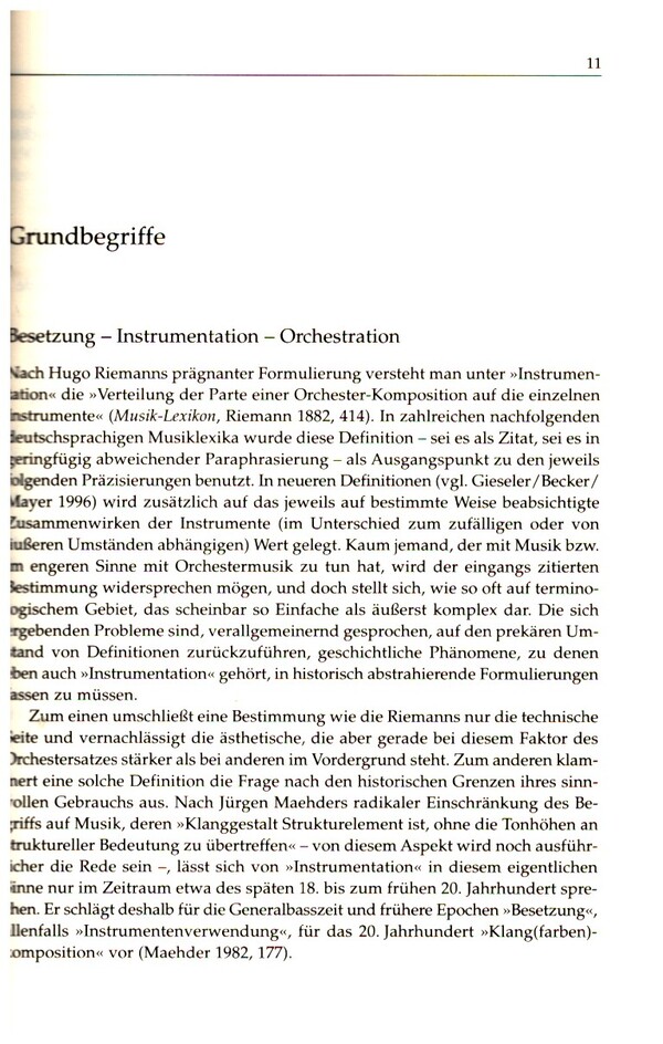 Instrumentation Geschichte und | 213254834